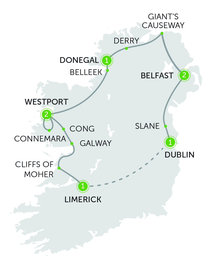 Celtic Royal – Royal Irish Tours - Maritime Travel