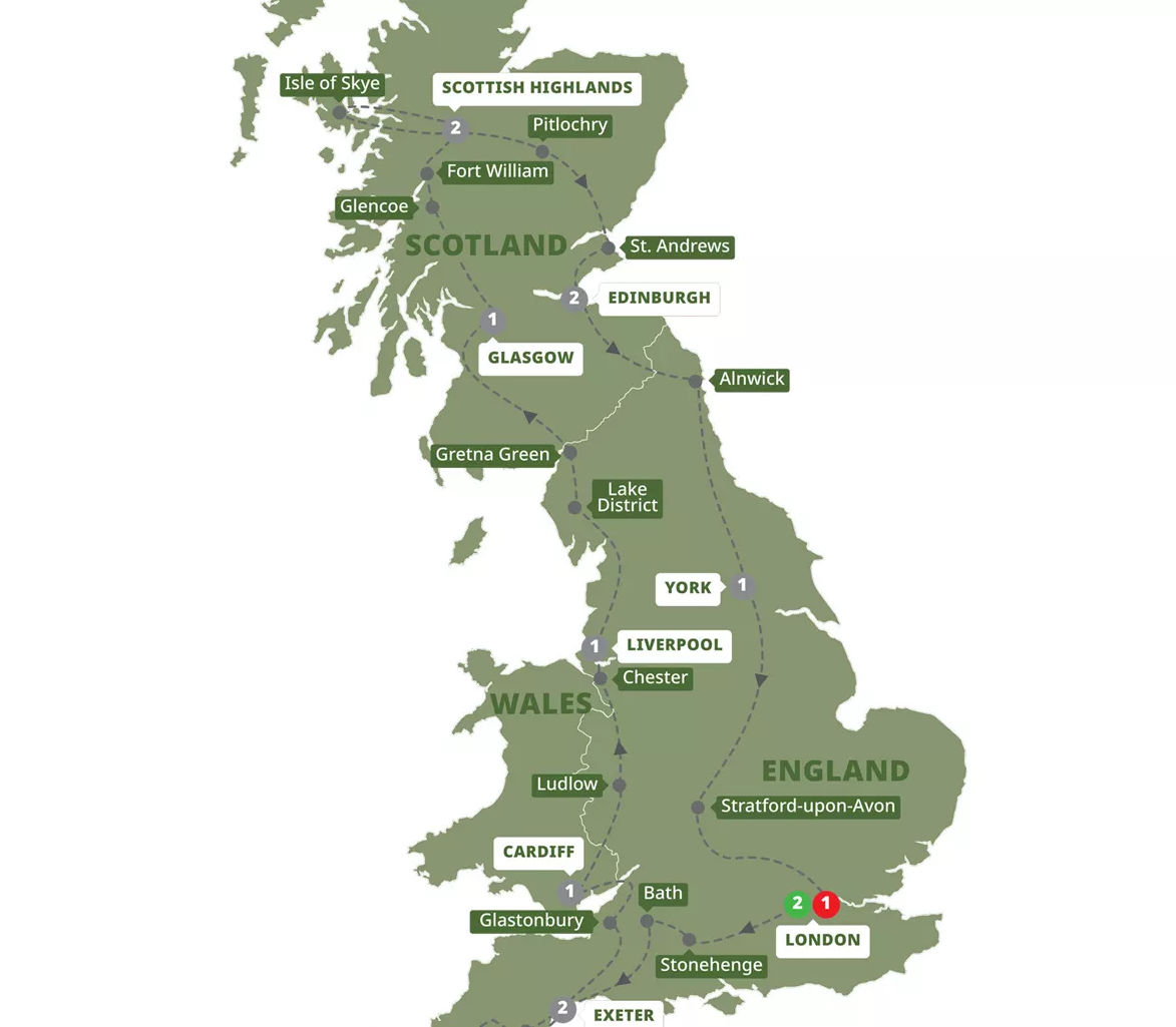 Trafalgar – Best of Britain - Maritime Travel