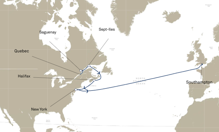 Cunard – Transatlantic Crossing And Canada, 14 Nights (M625A ...