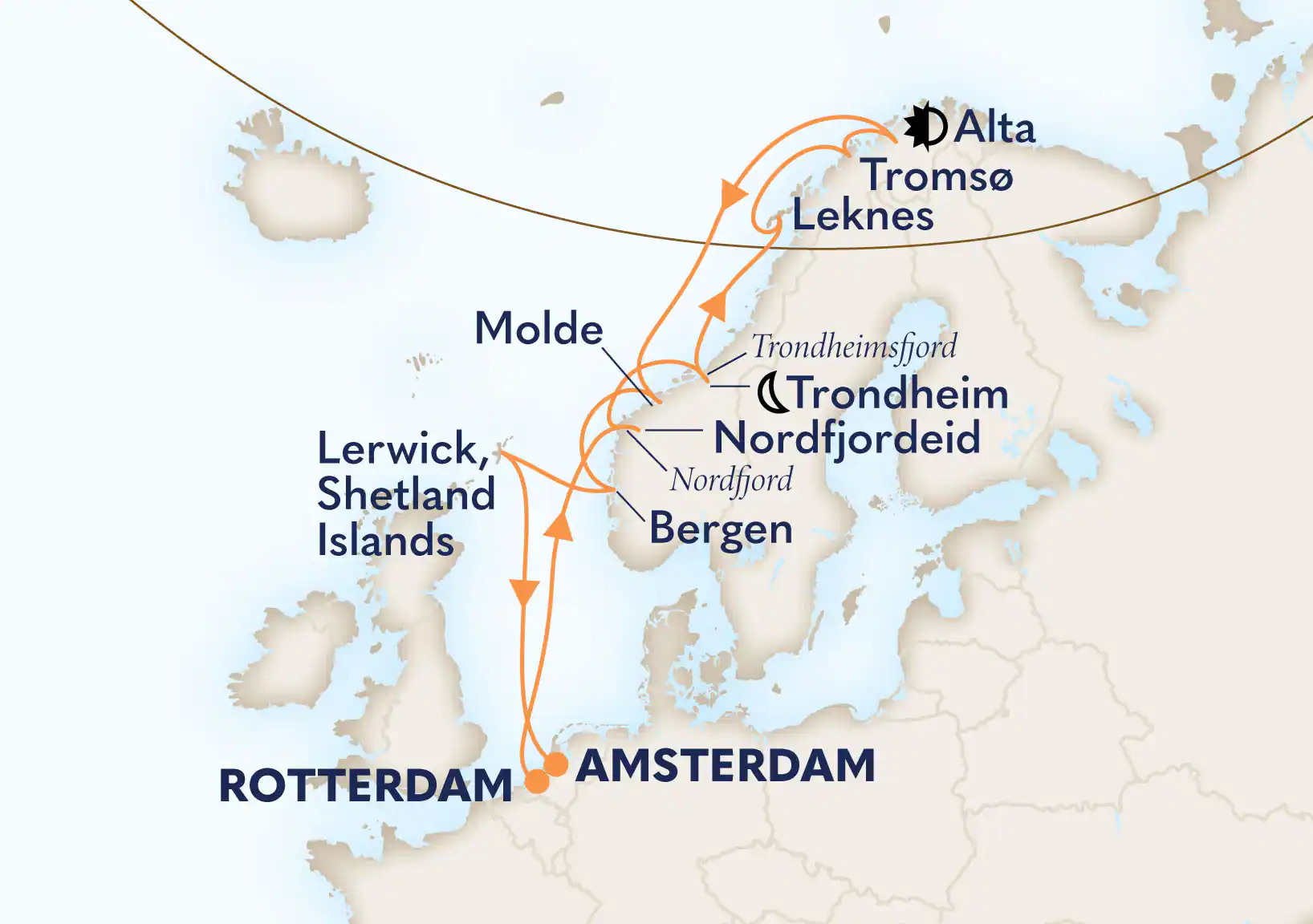 HAL – 14 Day Arctic Journey & Northern Lights with History Channel ...