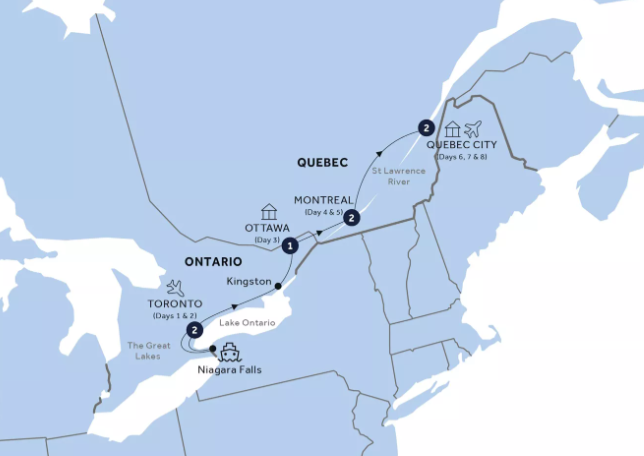 Insight Vacations – Eastern Canada Discovery - Maritime Travel