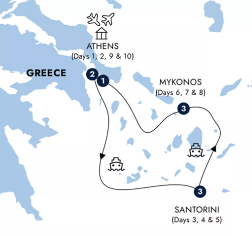 Insight Vacations – Greek Island Hopper - Maritime Travel
